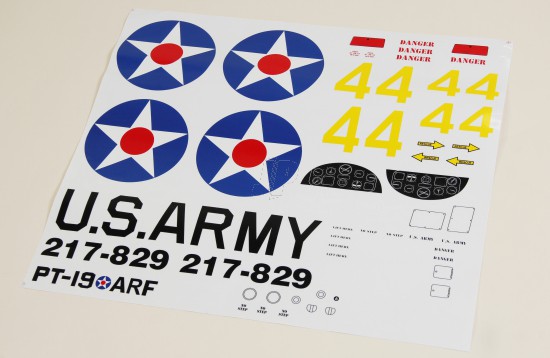 'PT-19', 'FAIRCHILD', 'SEAGULL MODELS', 'AVION', 'RC'