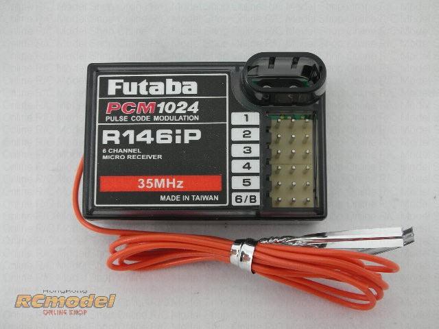 'RECEPTOR FUTABA R146 IP 6C PCM 35Mhz','RECEPTOR FUTABA R146 IP 6C PCM 35 Mhz','RECEPTOR FUTABA','