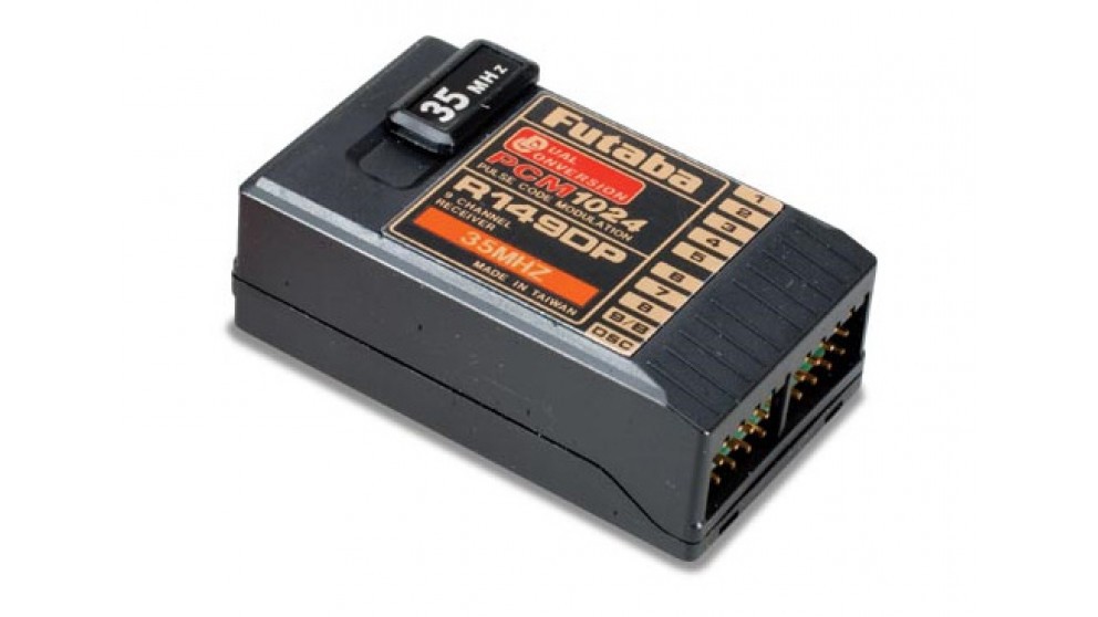RECEPTOR FUTABA R149 DP 9C 35Mhz