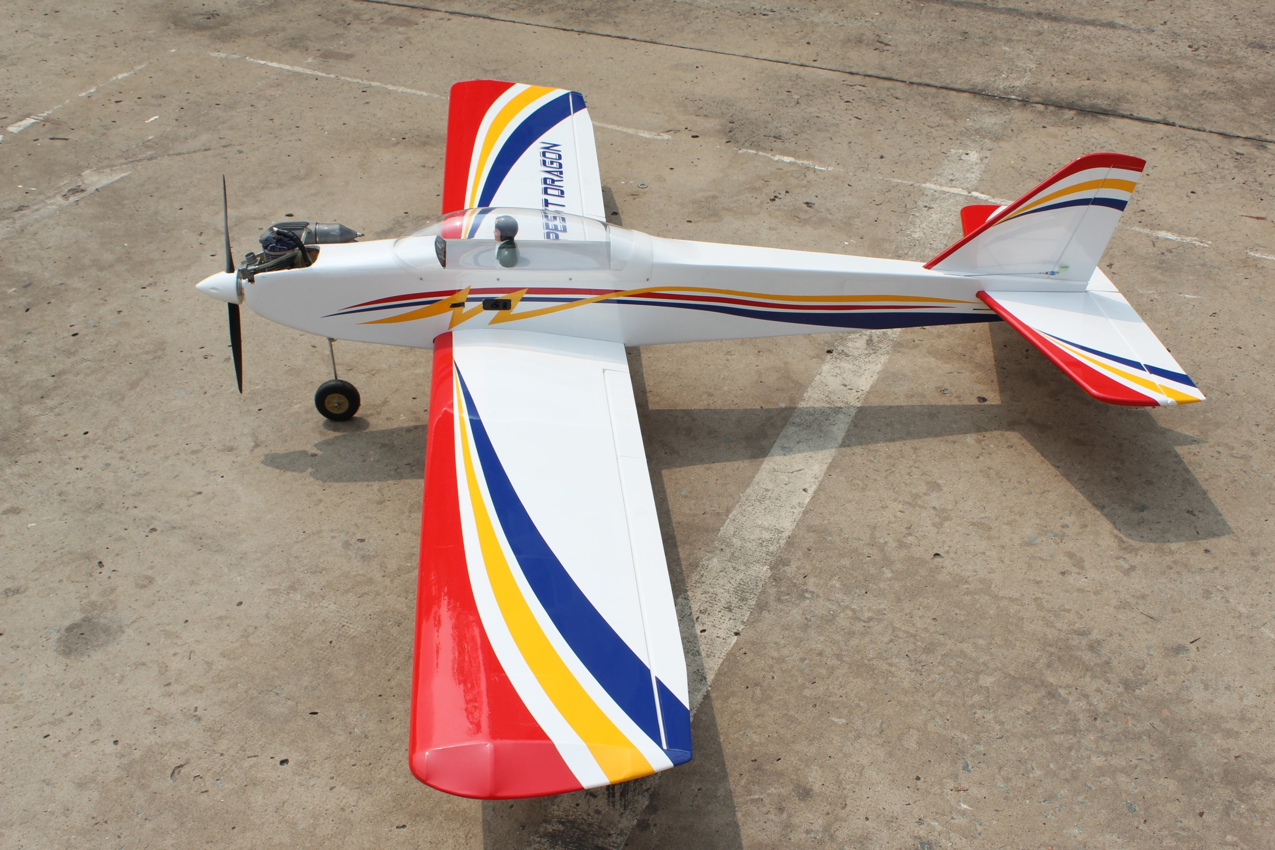 SEAGULL MODELS TEMPEST DRAGON LW TRAINER 15CC - Entrenadores - Aviones ...